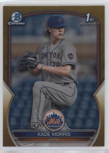 2023 Bowman Draft - Chrome Kade Morris #BDC-86 Gold Refractor /50 (RC ...