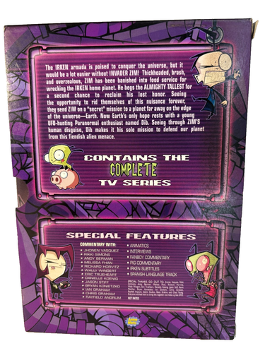 Invader Zim Box Set (DVD, 2006, 3-Disc Set) for sale online | eBay