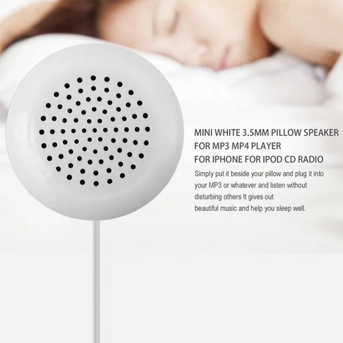 Mini Pillow Speaker Stereo 3.5mm Plug Portable For MP3 Tablet Player ...