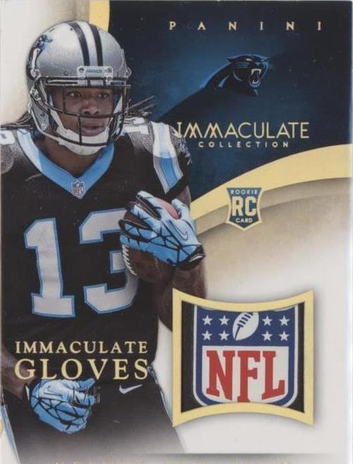 2014 Panini Immaculate Collection - Gloves Team Logos Kelvin Benjamin # ...