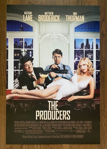 THE PRODUCERS (2005) Double-Sided 1S Nathan Lane, Matthew Broderick, Uma Thurman | eBay