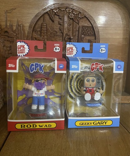 GPK 2 Pc Set Rod Wad & Geeky Gary Collectable Garbage Pail Kids - NEW ...