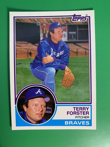 1983 Topps Terry Forster #33T Atlanta Braves | eBay