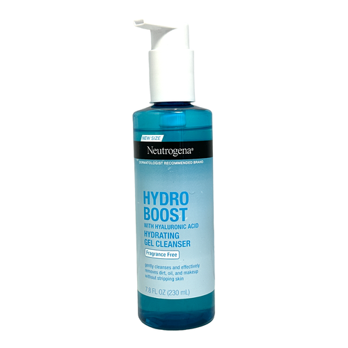 Neutrogena Hydro Boost With Hyaluronic Acid Hydrating Gel Cleanser F-F ...