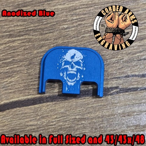 Mocking Skull - Glock Rear Slide Plate Back Plate for Full Sized Glocks ...