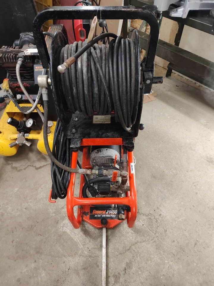 General Wire J-1450-A Electric Water Jet Sewer Jet Jetter Drain Cleaner ...