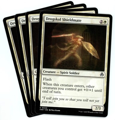 x4 Drogskol Shieldmate - Innistrad Remastered - MTG - NM/M | eBay