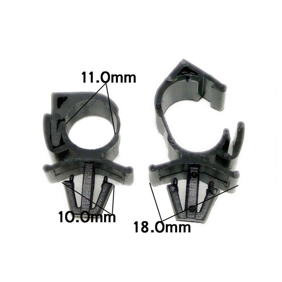 40x Car Wiring Harness Fastener Auto Wire Cable Fixed Clips Tie Wrap ...