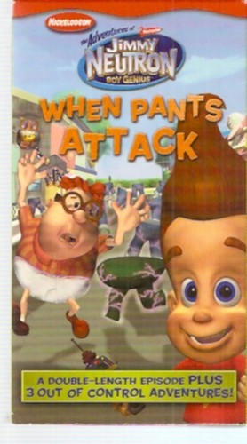 Jimmy Neutron Time Warp Vhs