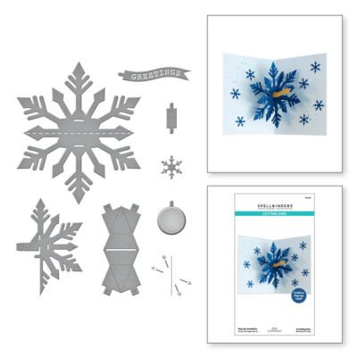 Spellbinders - Bibi's Snowflakes Collection - Pop-Up Snowflake Etched ...