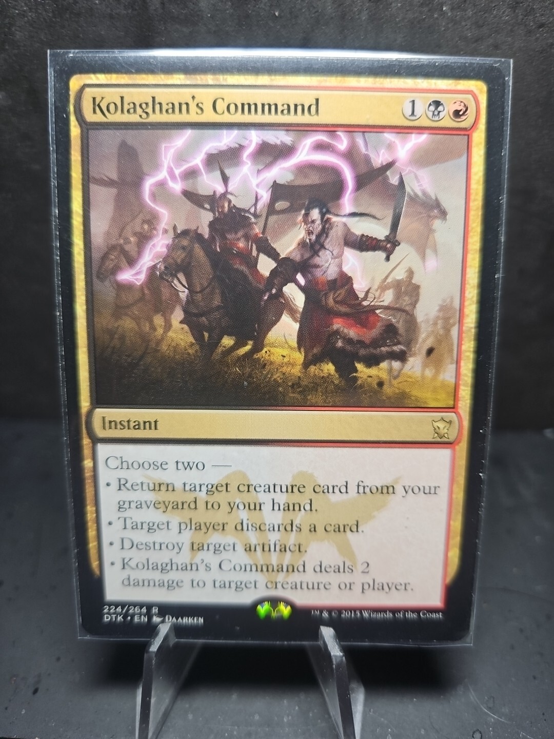 MTG Kolaghan's Command - Dragons of Tarkir 224/264 Rare Instant | eBay