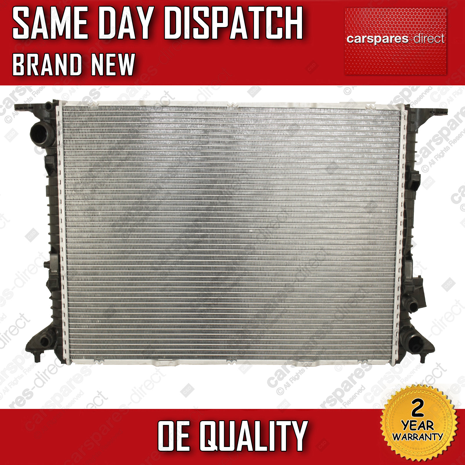 AUDI A8 (4H_) 2.0 / 3.0 MANUAL / AUTOMATIC RADIATOR 2010>ON *NEW ...