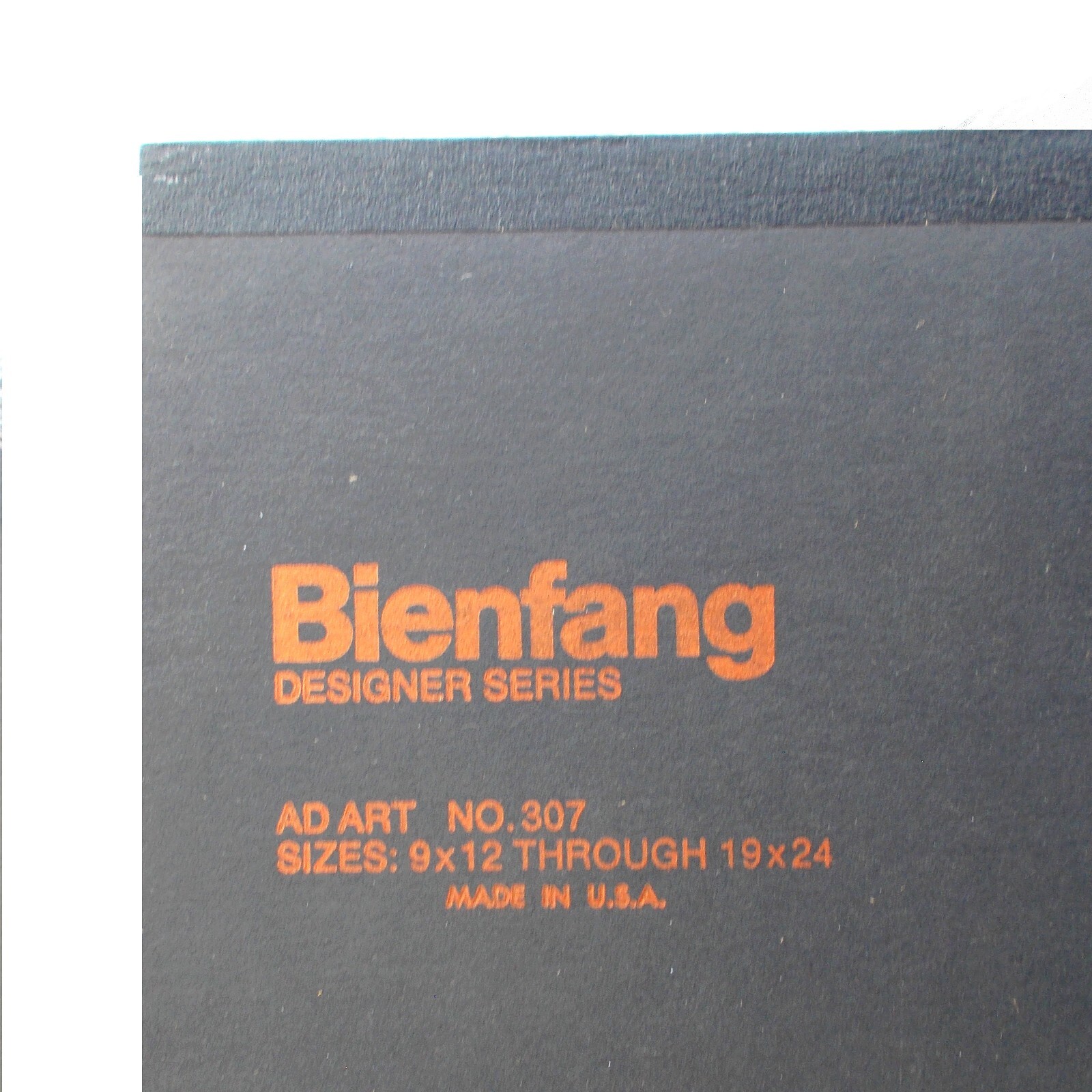5 PADS..BIENFANG "DESIGN SERIES" AD ART NO. 307..9x12..RARE..USA MADE ...