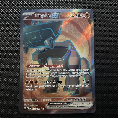 Ting-Lu EX Full Art S&V Paldea Evolved #243 Pokemon Card NM/M | eBay