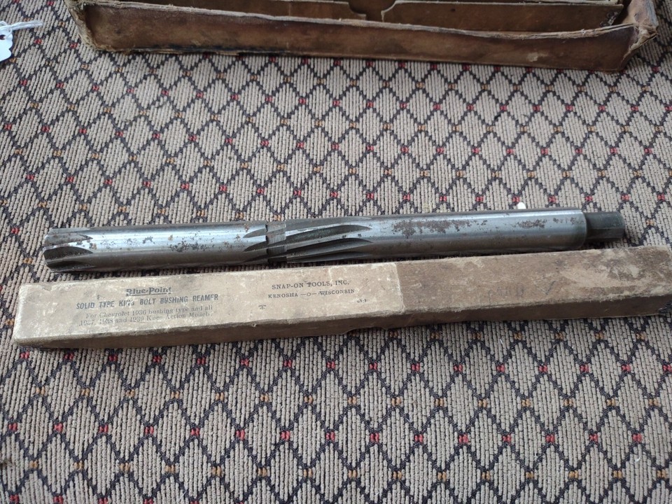 Blue Point Solid Type King Bolt Bushing Reamer For Chevy 1936 Bushing ...