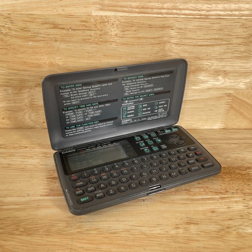 Vintage Casio SF-4300BK Black Handheld Electronic 32KB Memory Digital ...