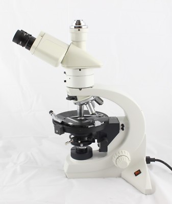 Leica DMLSP Petrographic POL Polarizing Trinocular Microscope 5x 10x ...
