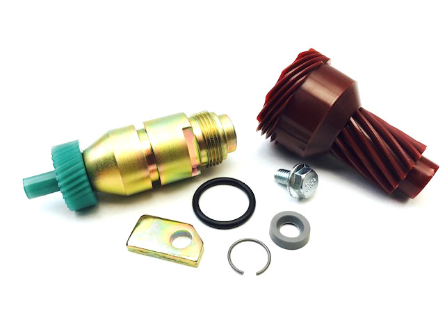 200R4 Transmission Steel Housing w 30 & 12 Tooth Speedometer Gear Set ...