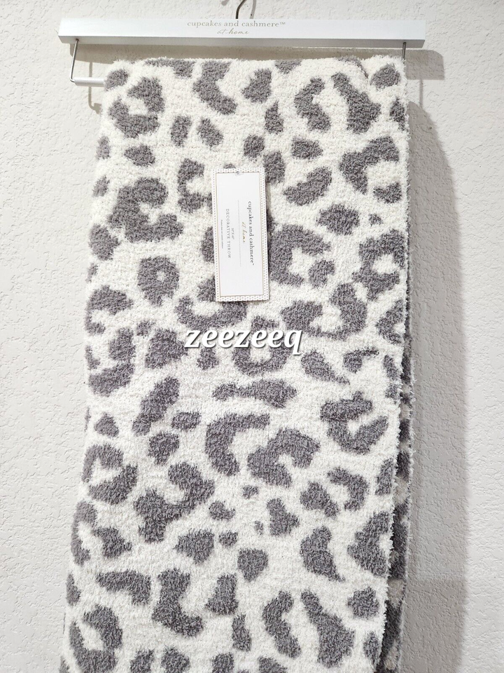 Cupcakes and Cashmere Super Soft Leopard Print Throw Blanket Dećor 50 ...