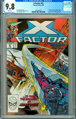 X-FACTOR 51 CGC 9.8 WP 1st OFFICER CHARLOTTE JONES & OPAL TANAKA New ...