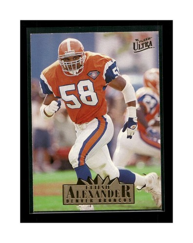 1995 Fleer Ultra Elijah Alexander #86 Denver Broncos FOOTBALL | eBay