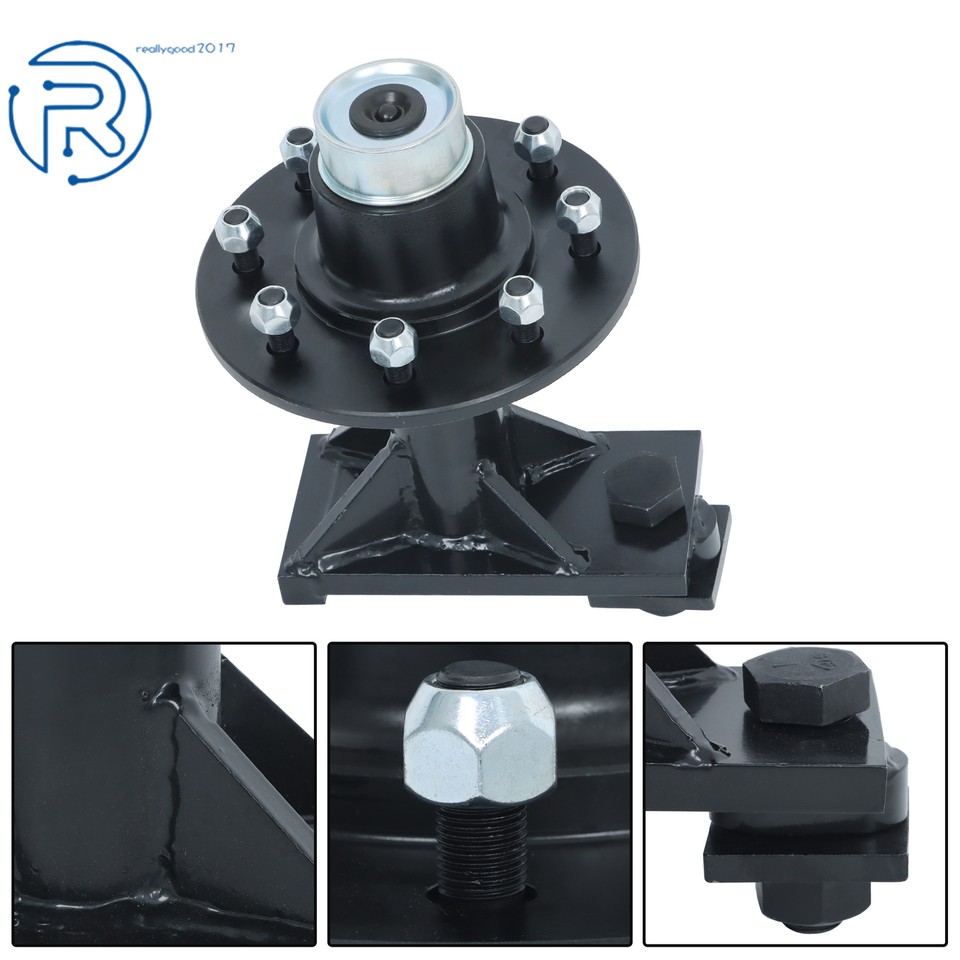 For 8000 lbs Superior Shipping Container Wheels 8 × 6.5 Lug Bolt-on ...