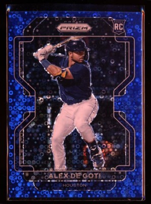 2022 PRIZM BLUE ORBIT /199 ROOKIE ALEX DE GOTI ASTROS | eBay