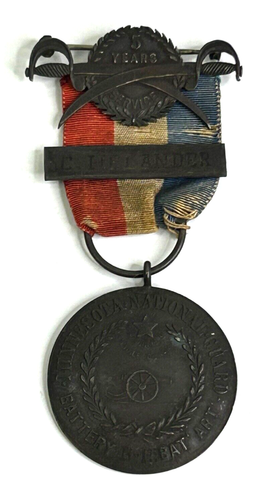 Vintage Minnesota National Guard 5 Year Service Named Medal | eBay
