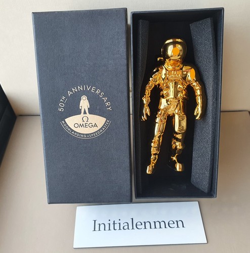 Omega Speedmaster 50th Anniversary Display Astronaut 100% auth in BOX ...