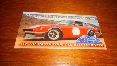 RockAuto Collector Series 259 Gerald's Datsun Frig. Advertising ...