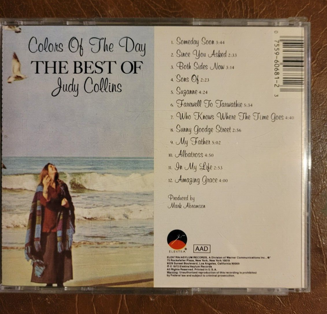 JUDY COLLINS COLORS OF THE DAY THE BEST OF JUDY COLLINS CD 75596068123 ...
