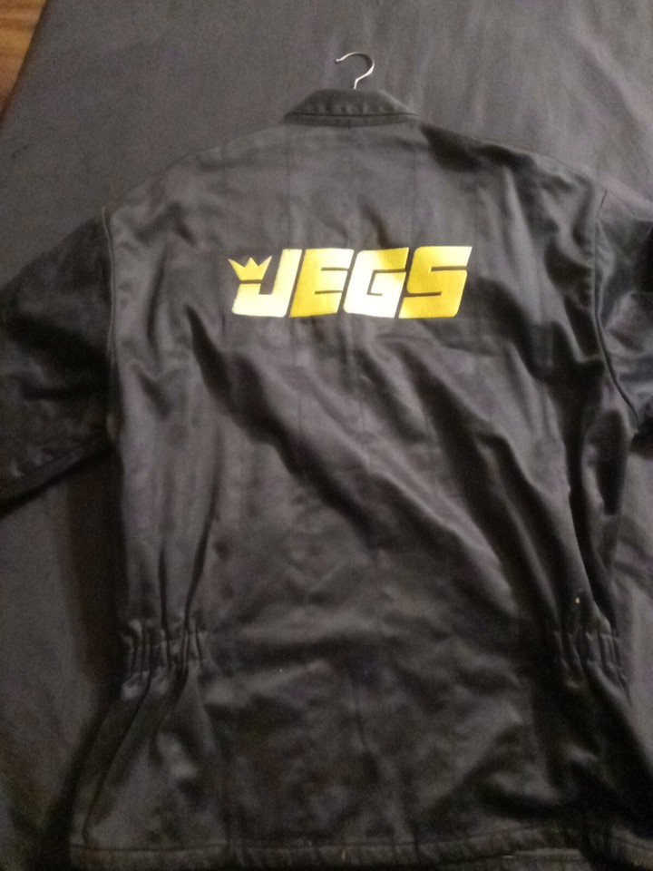 Jegs Racing Jacket - SFI spec 3-2A/1 - Mens Large Vintage 90s - 100% F ...