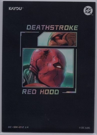 DCU Glory of the Universe-Proof of Legend DC-SM-012 L4 - Red Hood ...