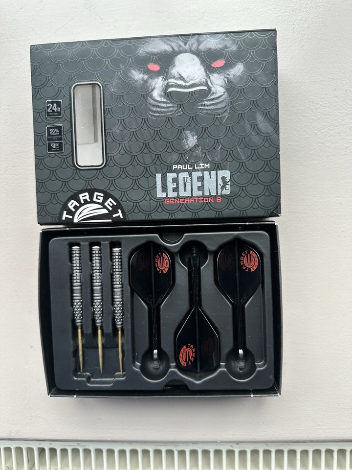 Target Japan Paul Lim The Legend Gen 8 SP 90% Tungsten Steel Tip Darts ...