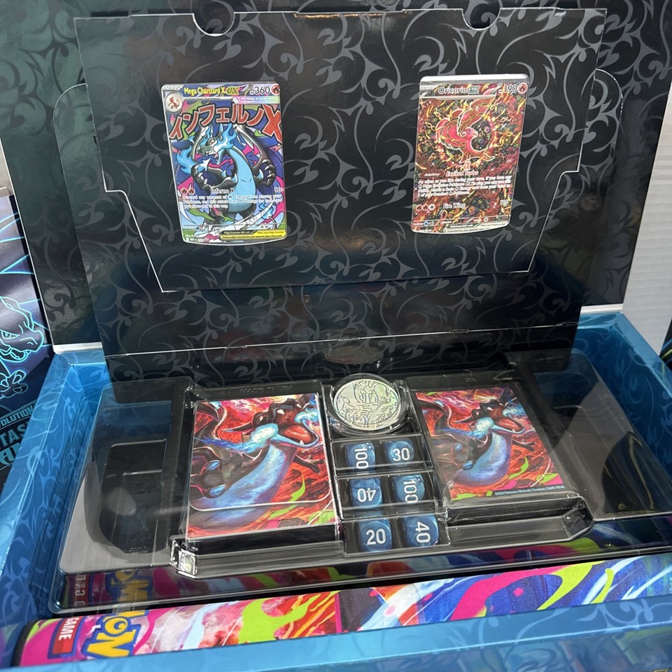 Pokemon Phantasmal Flames Complete Master Base Set. EX, Mega Charizard ...