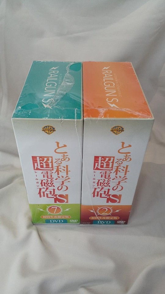 A Certain Scientific Railgun S Volumes 1 8 Set Model Number GNBA 8042 ...