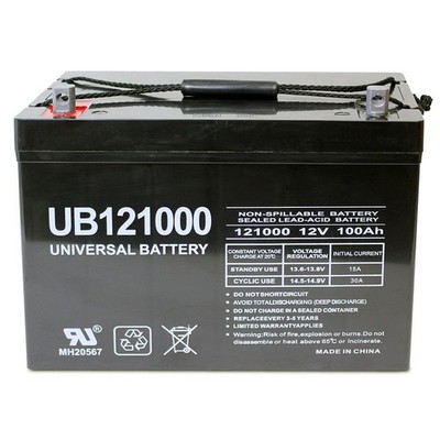 12 Volt - 100 Ah - UB121000 (Group 27) - AGM Battery | eBay