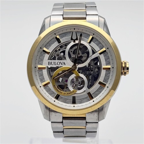 BULOVA Classic Skeleton AT Automatic Watch | eBay