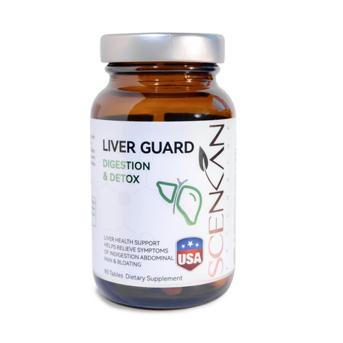 scenkan Milk Thistle & Artichoke Supplement for Liver Detox - Optimal ...