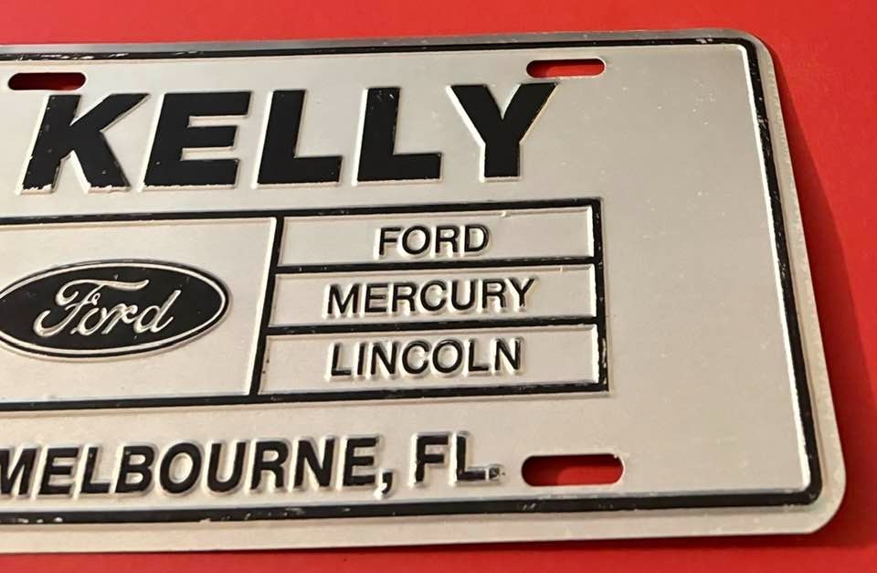 Kelly Ford Mercury Lincoln Dealership Booster License Melbourne Florida ...