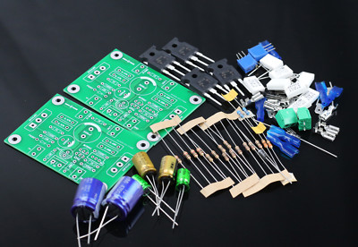 One Pair PASS ACA 5W Single-ended Class A FET + MOS Power Amplifier Kit ...