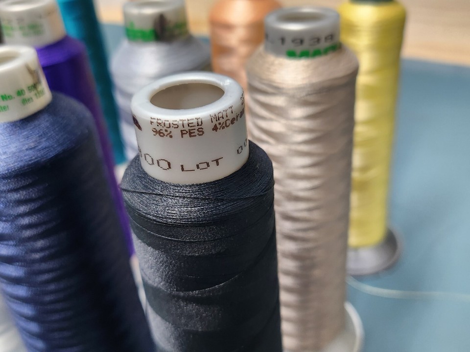 Madeira embroidery thread Lot Of 15 Polyneon Large Cones | eBay