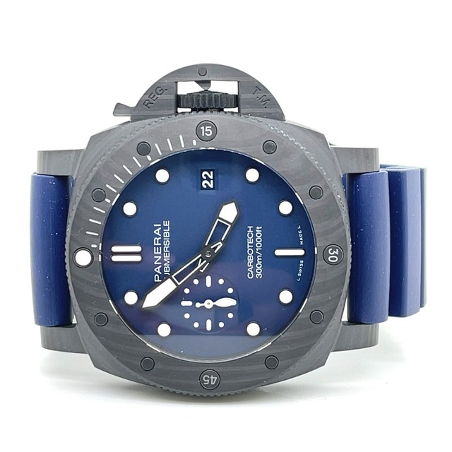 Panerai Submersible Blue Men's Watch - PAM01232 for sale online | eBay
