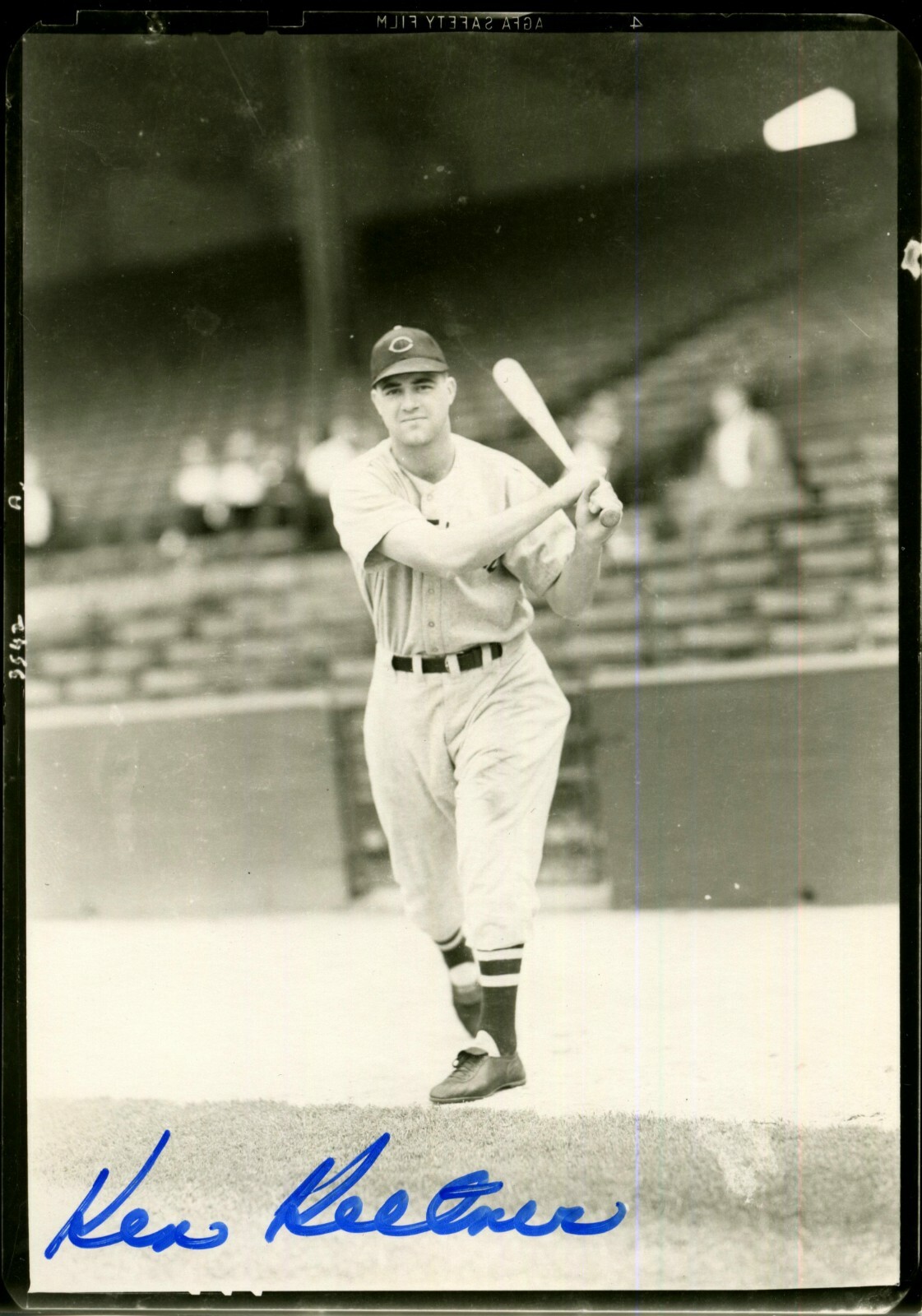 KEN KELTNER Cleveland Indians BOSTON RED SOX AUTOGRAPHED PHOTO | eBay