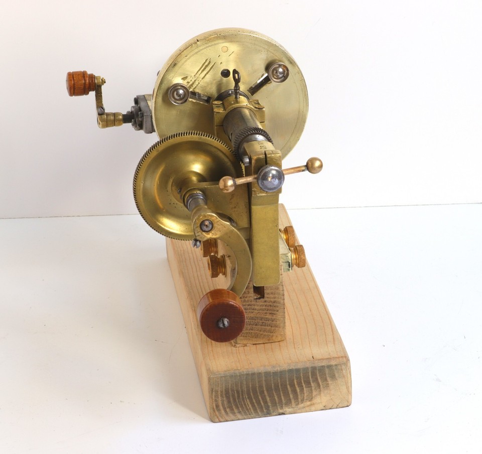 Antique Watchmakers lathe "BURIN FIXE", 19th Century. Good condition | eBay
