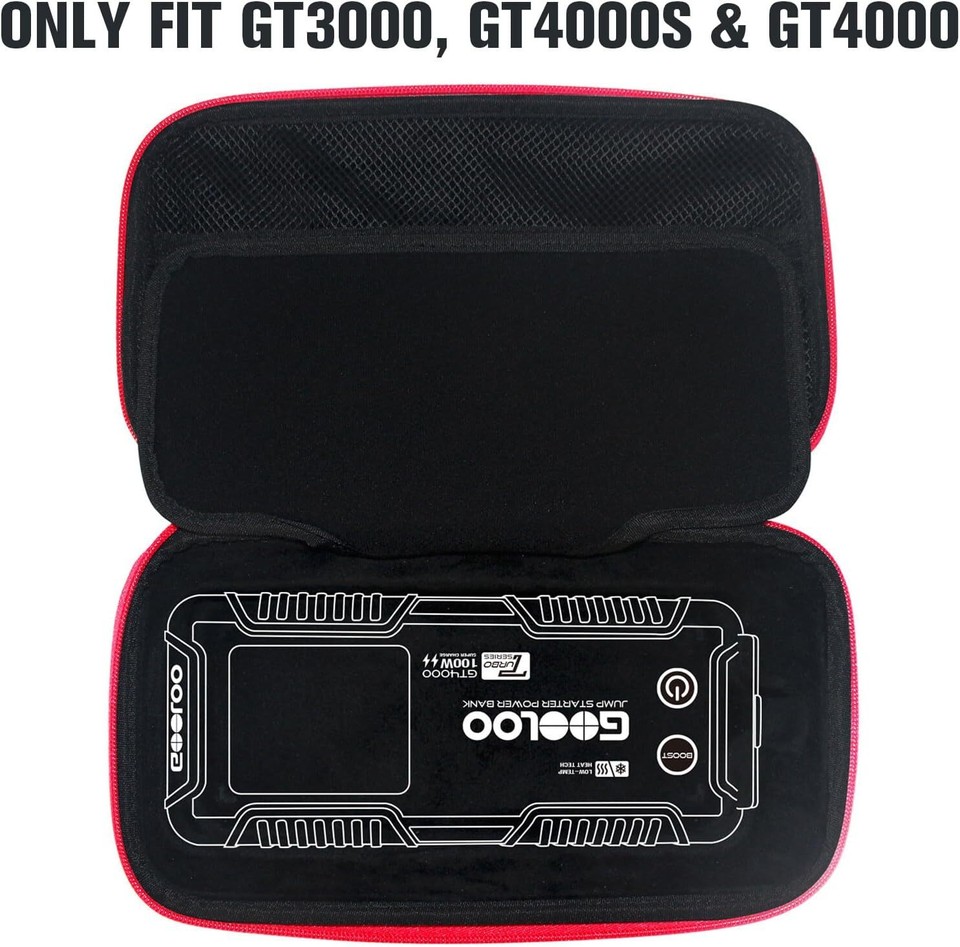 GOOLOO GP2000/GP3000/GP4000/GT4000S/GT4000 12V Car Battery Jump Starter ...