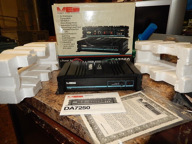 MEI Digital Compatible 2 Channel Power Amplifier / Amp Model DA7250 ...