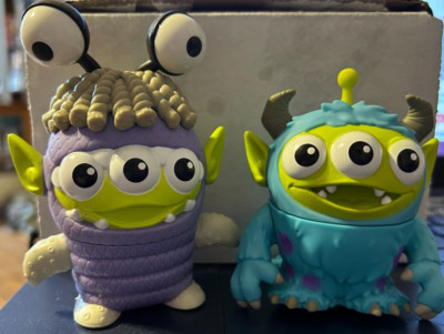 Mattel Pixar Remix: Alien as Boo & Alien as Sulley | eBay