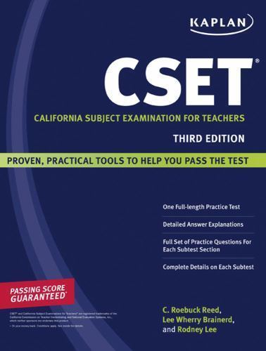 California Subject Examination for Teachers by Kaplan Publishing Staff ...