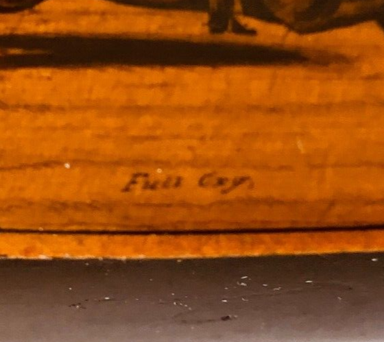 Magnificent Hand Painted Fly Box-C.1830-With Provenence & Snelled Flies ...